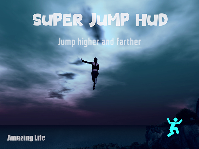 Second Life Marketplace - [T] Super Jump HUD